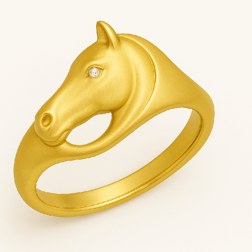 Equus Soul Horse Head Ring - AMAStore